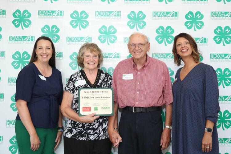 The Entrikens are inducted into the Iowa 4-H Hall of Fame | News ...